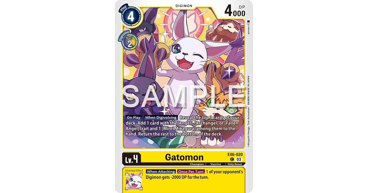 EX6-020 C Gatomon
