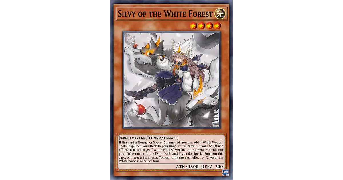 Silvy of the White Forest - INFO-EN015 - Common 1st Edition