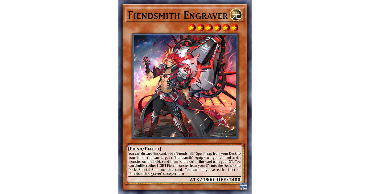 Fiendsmith Engraver - INFO-EN017 - Secret Rare 1st Edition