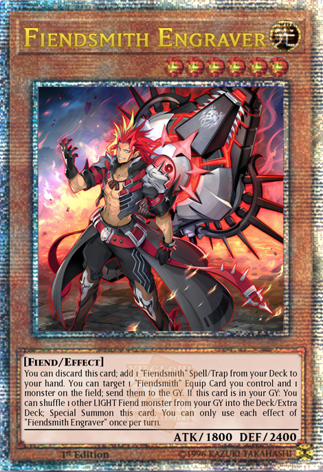 Fiendsmith Engraver - INFO-EN017 - Quarter Century Secret...