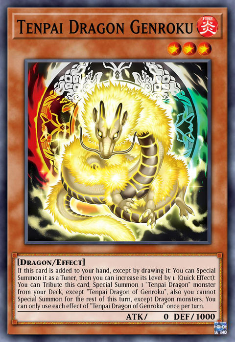 Tenpai Dragon Genroku - INFO-EN019 - Ultra Rare 1st Edition