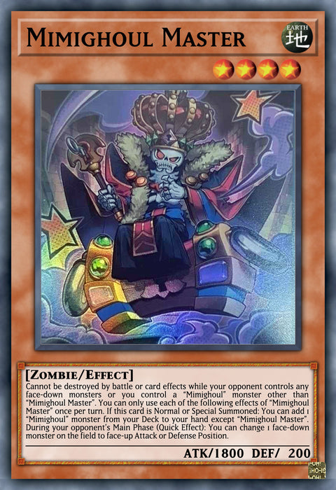 Mimighoul Master - INFO-EN090 - Ultra Rare 1st Edition