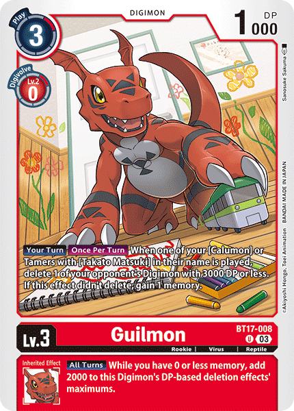 BT17-008 U Guilmon
