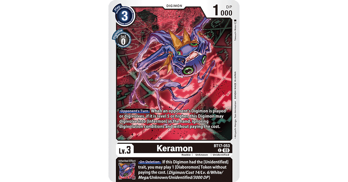 BT17-053 C Keramon