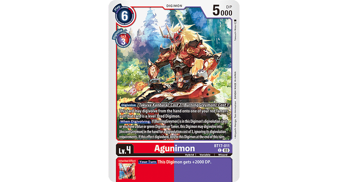 BT17-011 C Agunimon