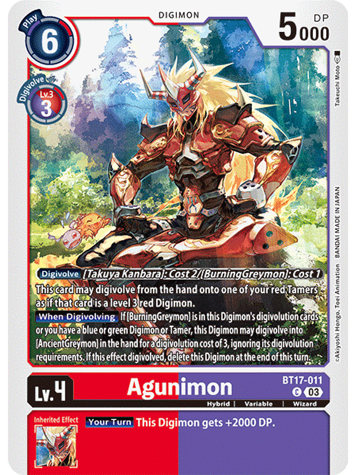 BT17-011 C Agunimon