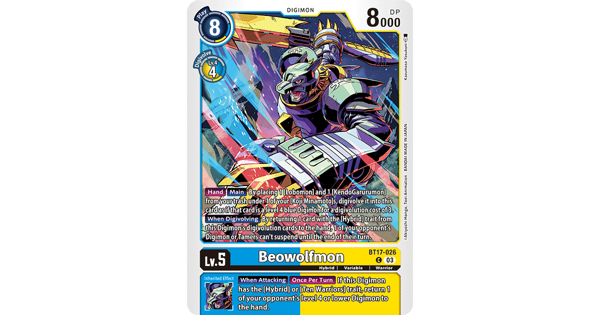 BT17-026 C Beowolfmon