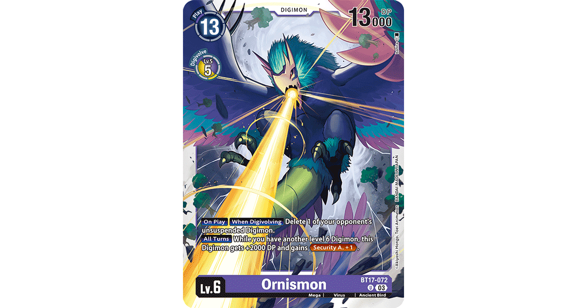 BT17-072 U Ornismon