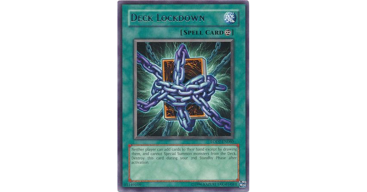 Deck Lockdown - LODT-EN060 - Rare Unlimited (2024 Reprint)