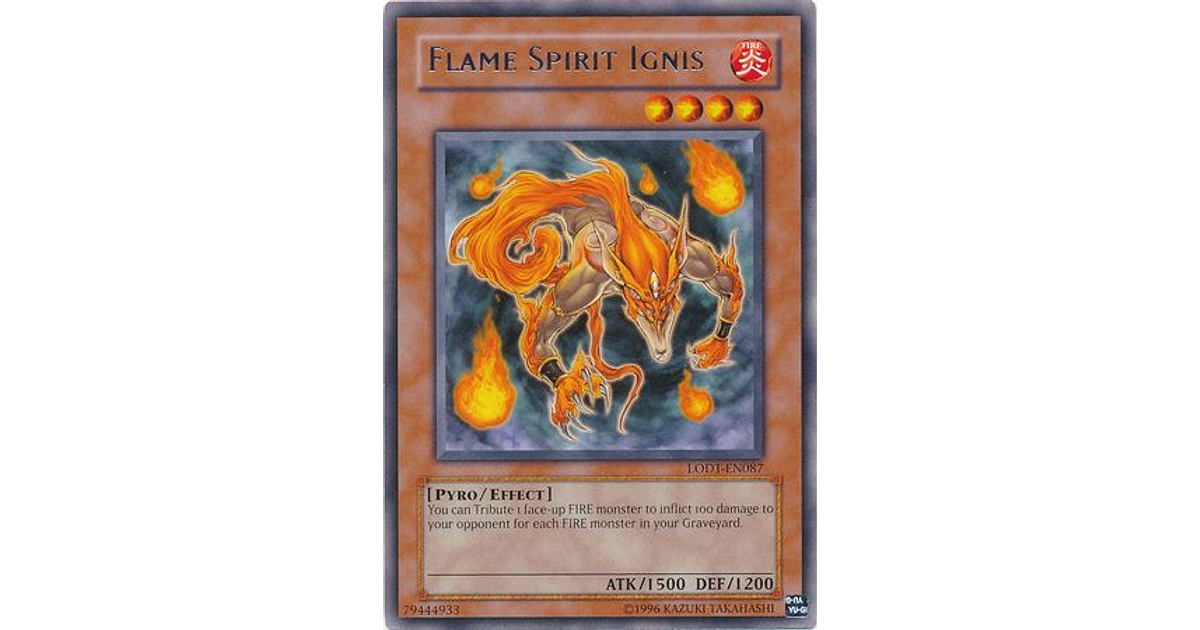 Flame Spirit Ignis - LODT-EN087 - Rare Unlimited (2024 Re...