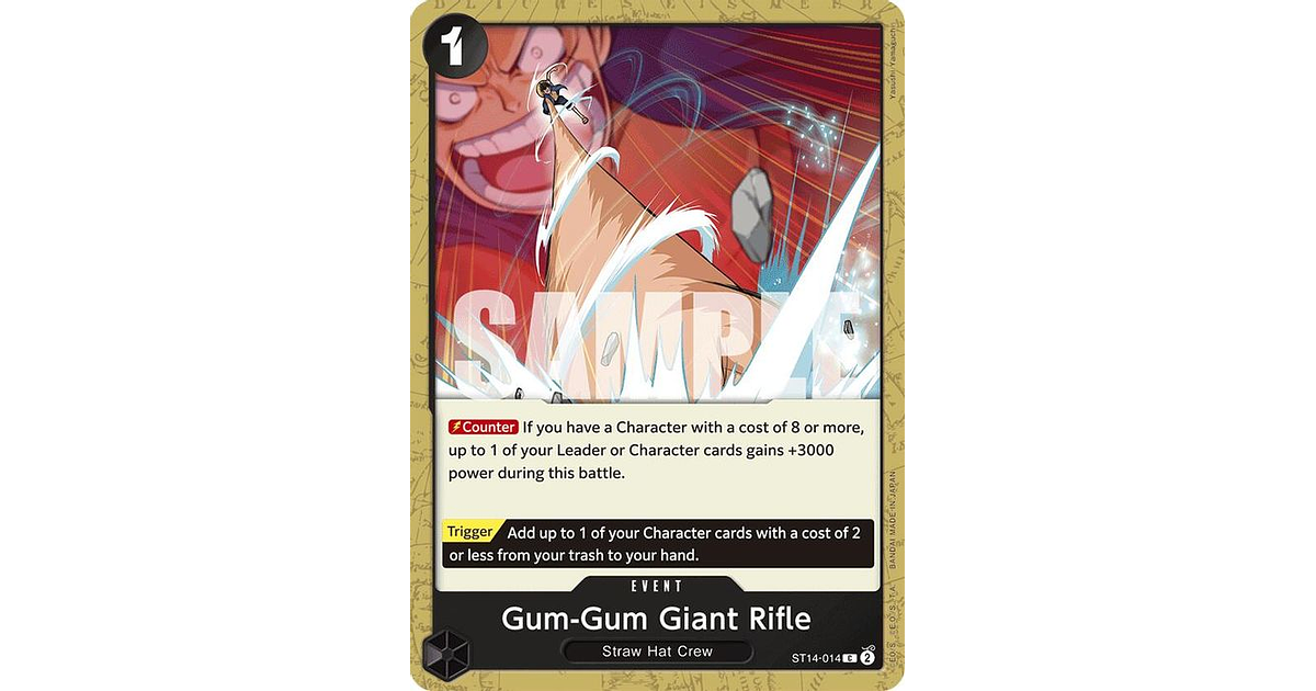 ST14-014 C Gum-Gum Giant Rifle