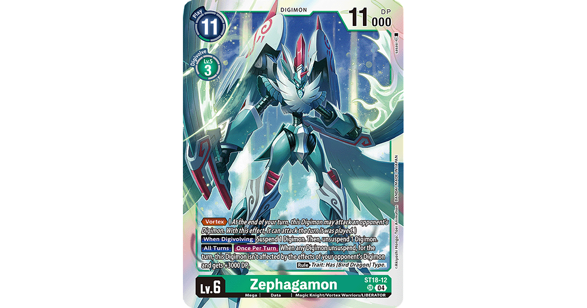 ST18-12 SR Zephagamon