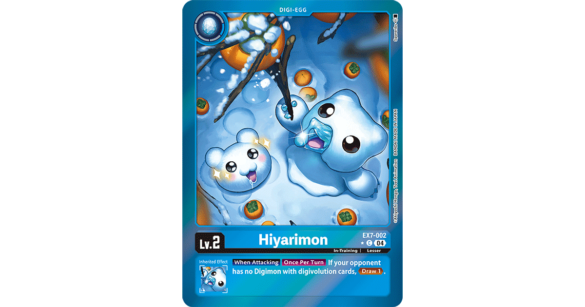 EX7-002 (Alternate Art) Hiyarimon