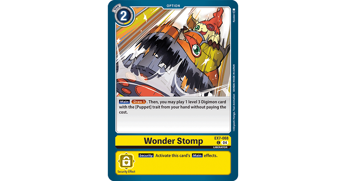 EX7-068 C Wonder Stomp