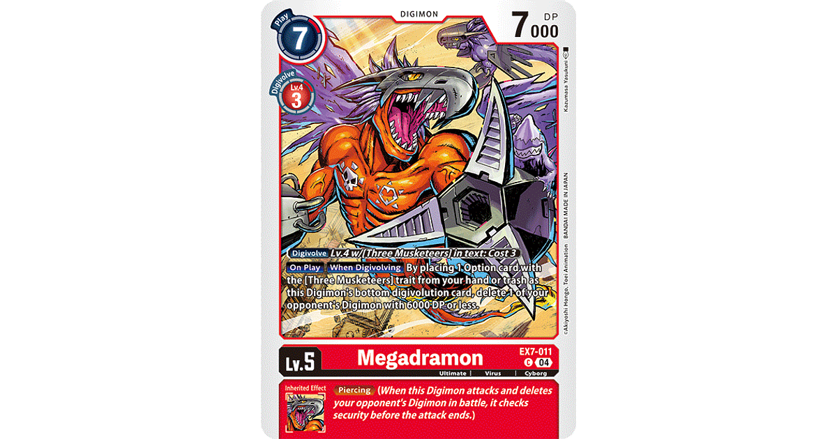 EX7-011 C Megadramon