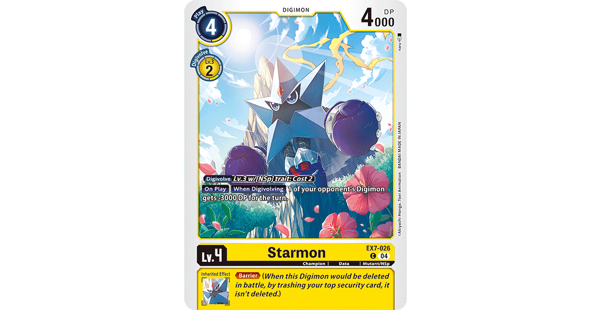 EX7-026 C Starmon