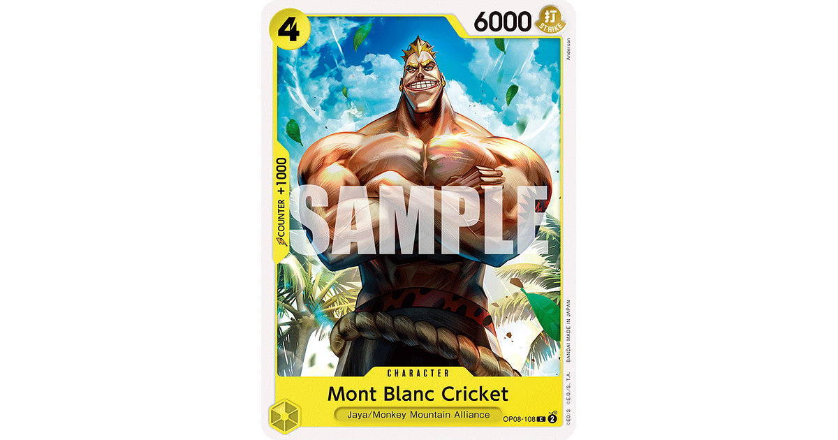 OP08-108 C Mont Blanc Cricket