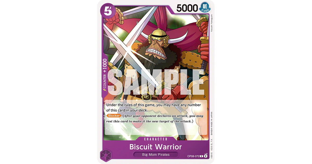 OP08-072 C Biscuit Warrior