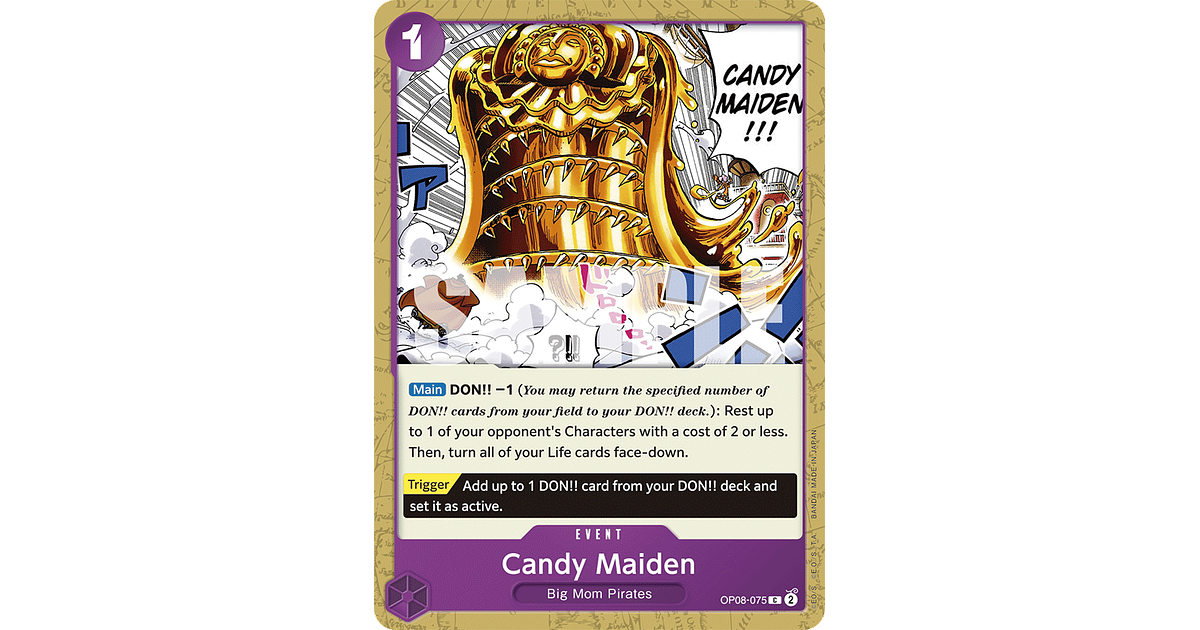 OP08-075 C Candy Maiden