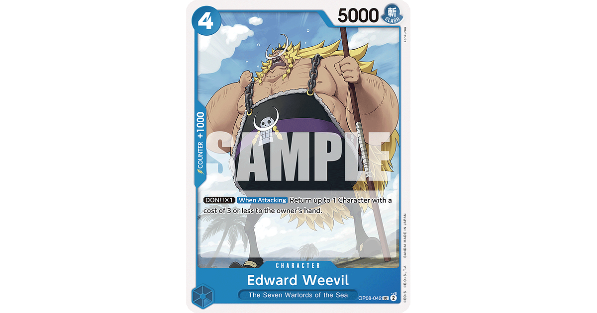 OP08-042 U Edward Weevil