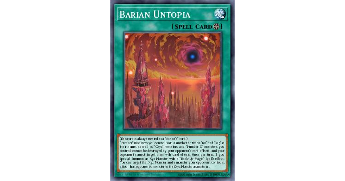 Barian Untopia - MP24-EN263 - Ultra Rare 1st Edition