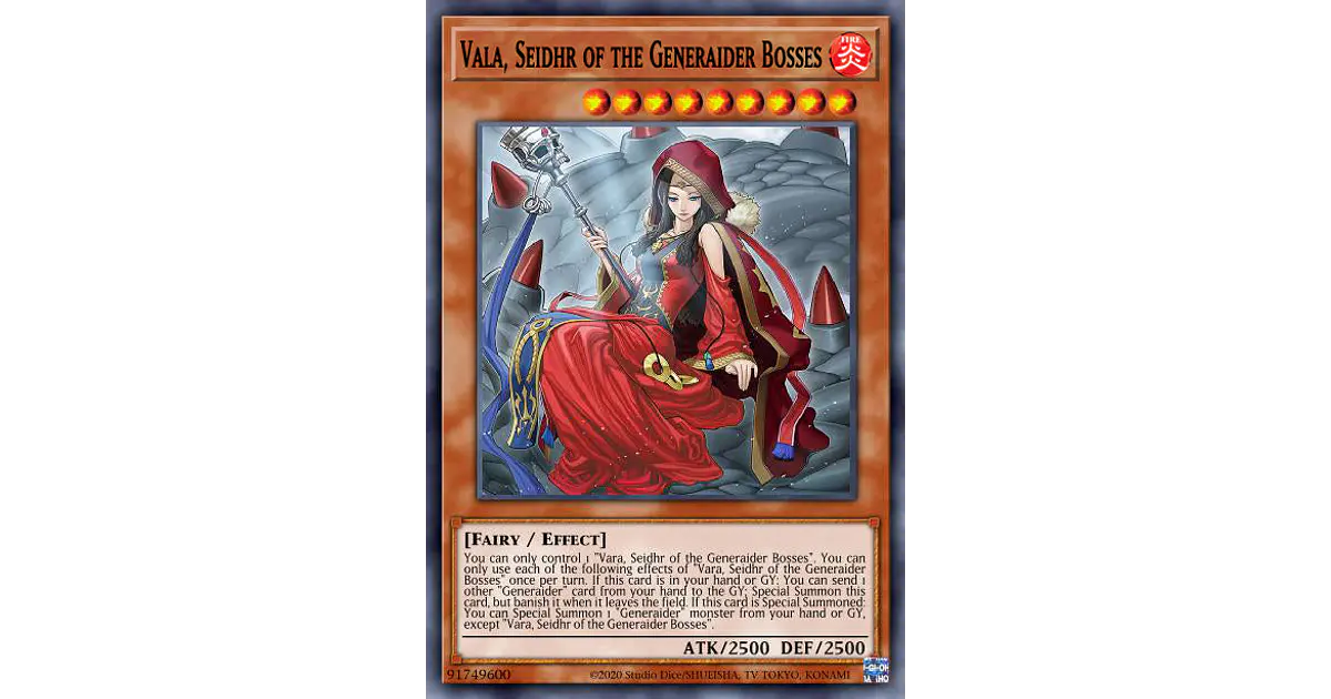 Vala, Seidhr of the Generaider Bosses - MP24-EN172 - Ultr...