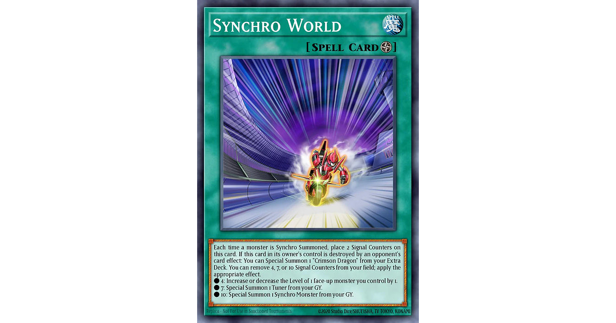Synchro World - MP24-EN372 - Common 1st Edition