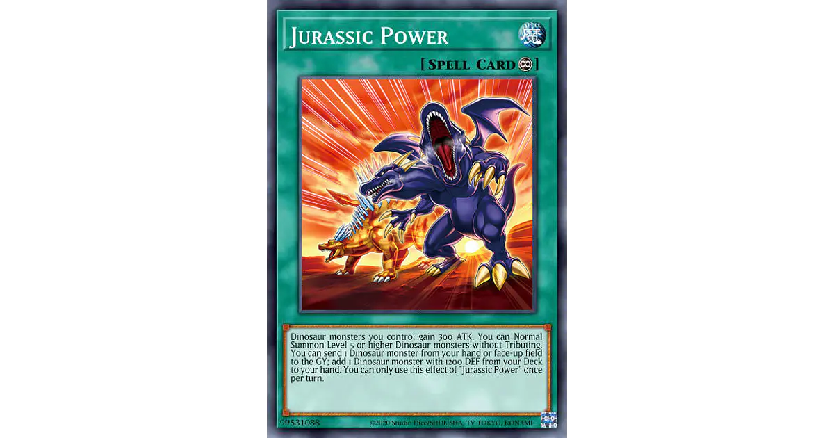 Jurassic Power - MP24-EN373 - Common 1st Edition