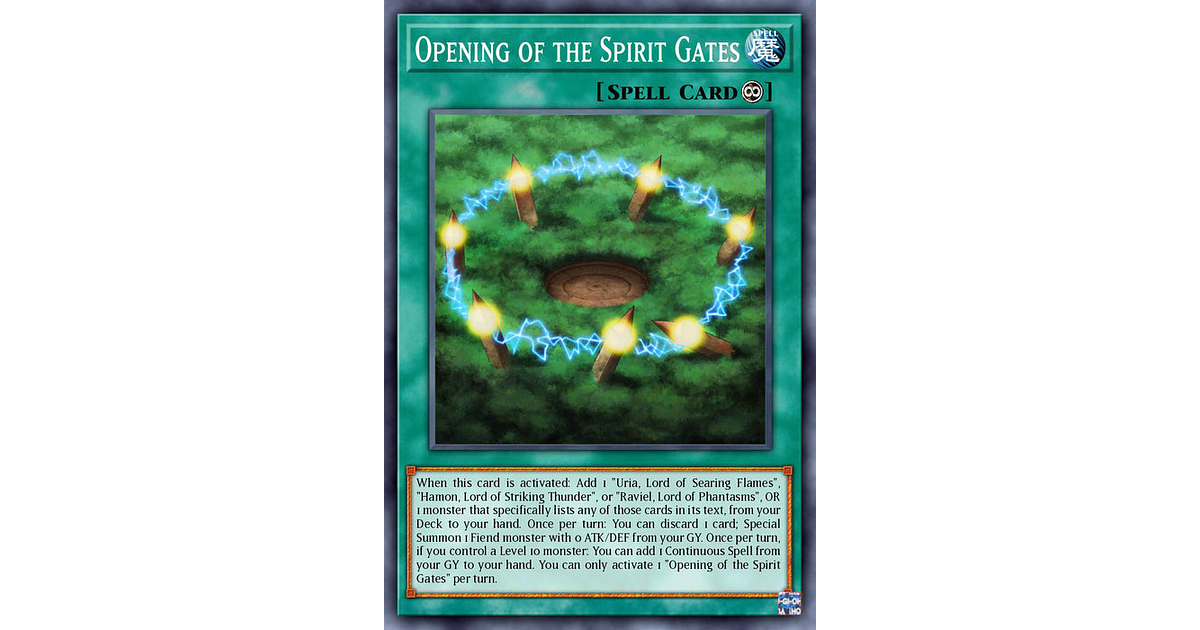 Opening of the Spirit Gates - MP24-EN019 - Quarter Centur...
