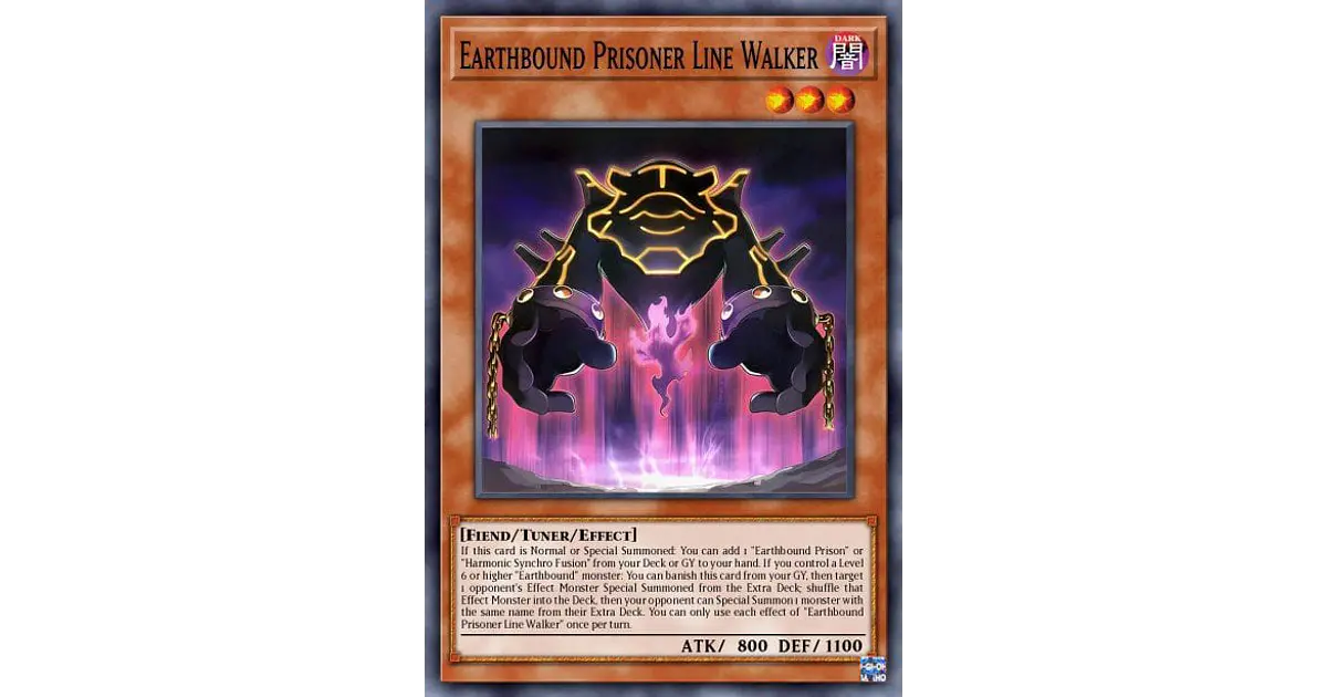 Earthbound Prisoner Line Walker - MP24-EN275 - Ultra Rare...