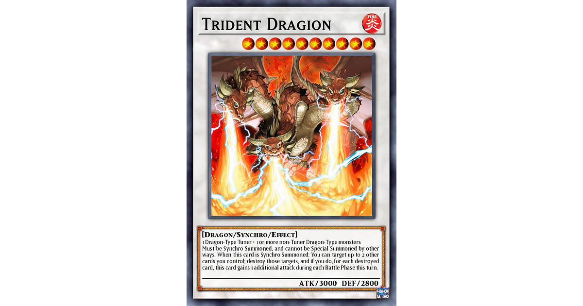 Trident Dragion - MP24-EN147 - Prismatic Secret Rare 1st ...