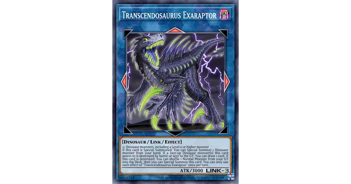 Transcendosaurus Exaraptor - MP24-EN391 - Common 1st Edition