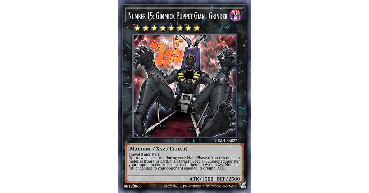 Number 15: Gimmick Puppet Giant Grinder - MP24-EN032 - Qu...