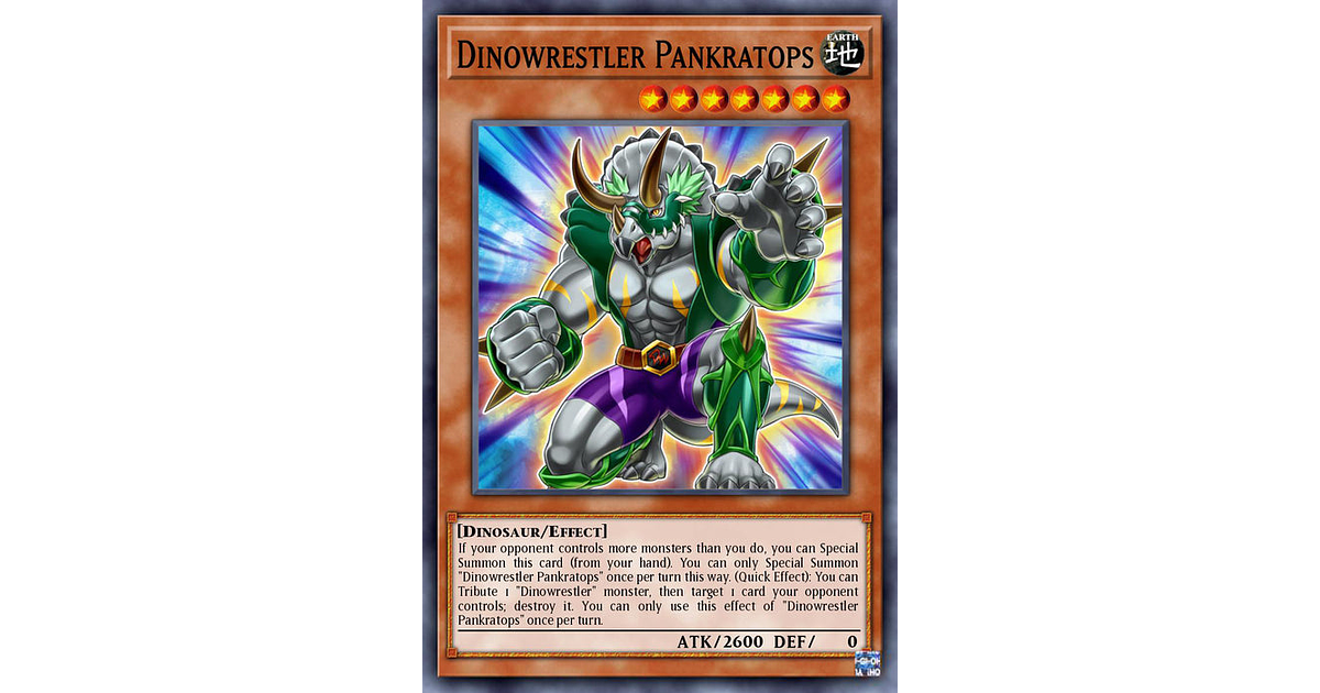 Dinowrestler Pankratops - MP24-EN047 - Quarter Century Se...