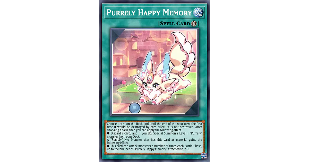 Purrely Happy Memory - MP24-EN290 - Ultra Rare 1st Edition