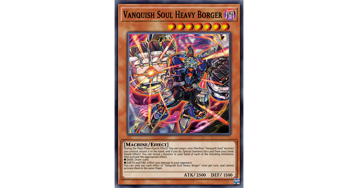 Vanquish Soul Heavy Borger - MP24-EN140 - Prismatic Secre...
