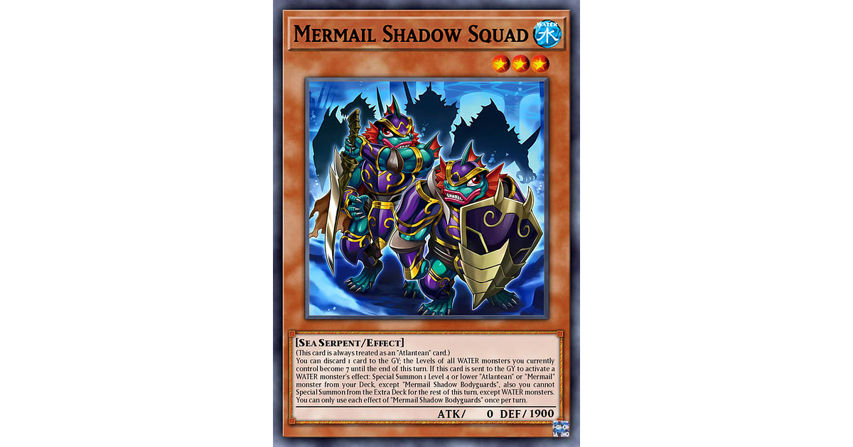 Mermail Shadow Squad - ROTA-EN018 - Ultra Rare 1st Edition