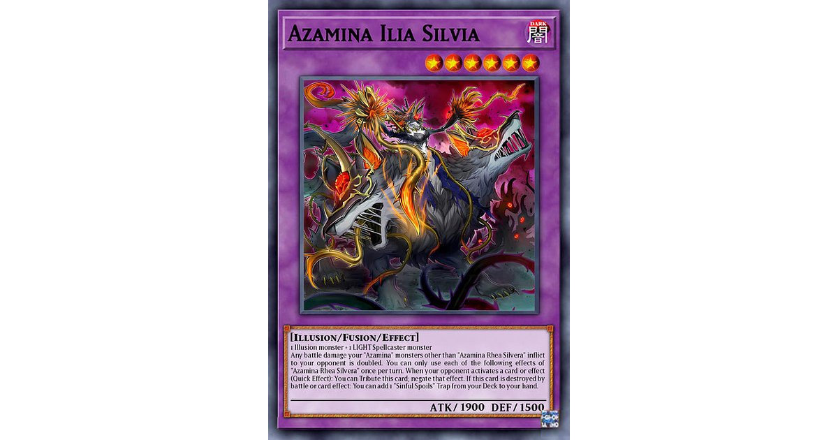 Azamina Ilia Silvia - ROTA-EN030 - Super Rare 1st Edition