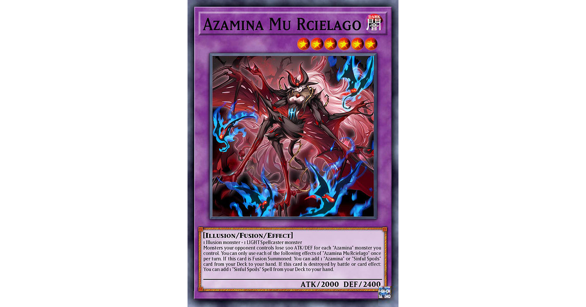 Azamina Mu Rcielago - ROTA-EN031 - Ultra Rare 1st Edition