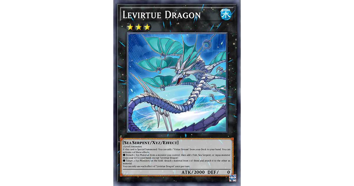 LeVirtue Dragon - ROTA-EN042 - Super Rare 1st Edition