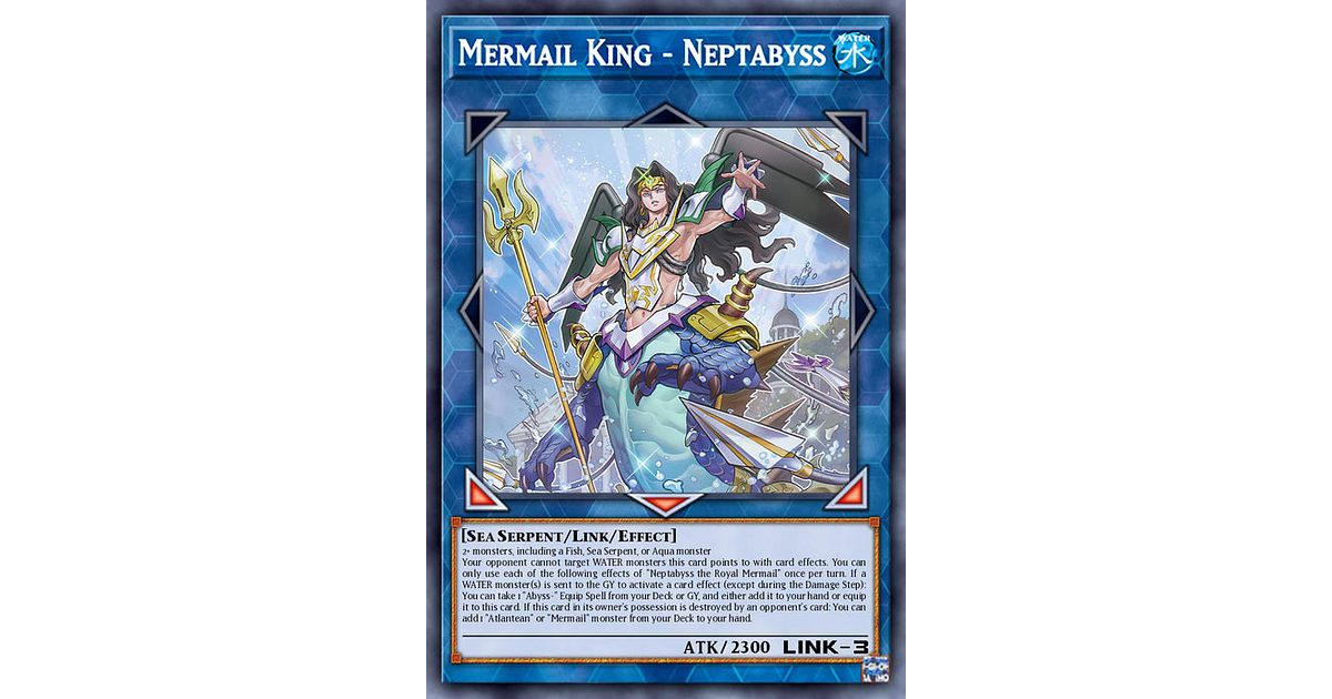 Mermail King - Neptabyss - ROTA-EN046 - Ultra Rare 1st Ed...