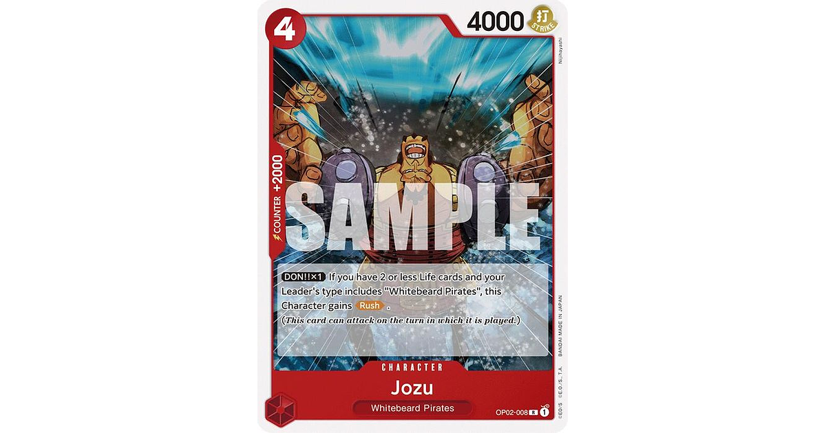 OP02-008 R Jozu (ST15)