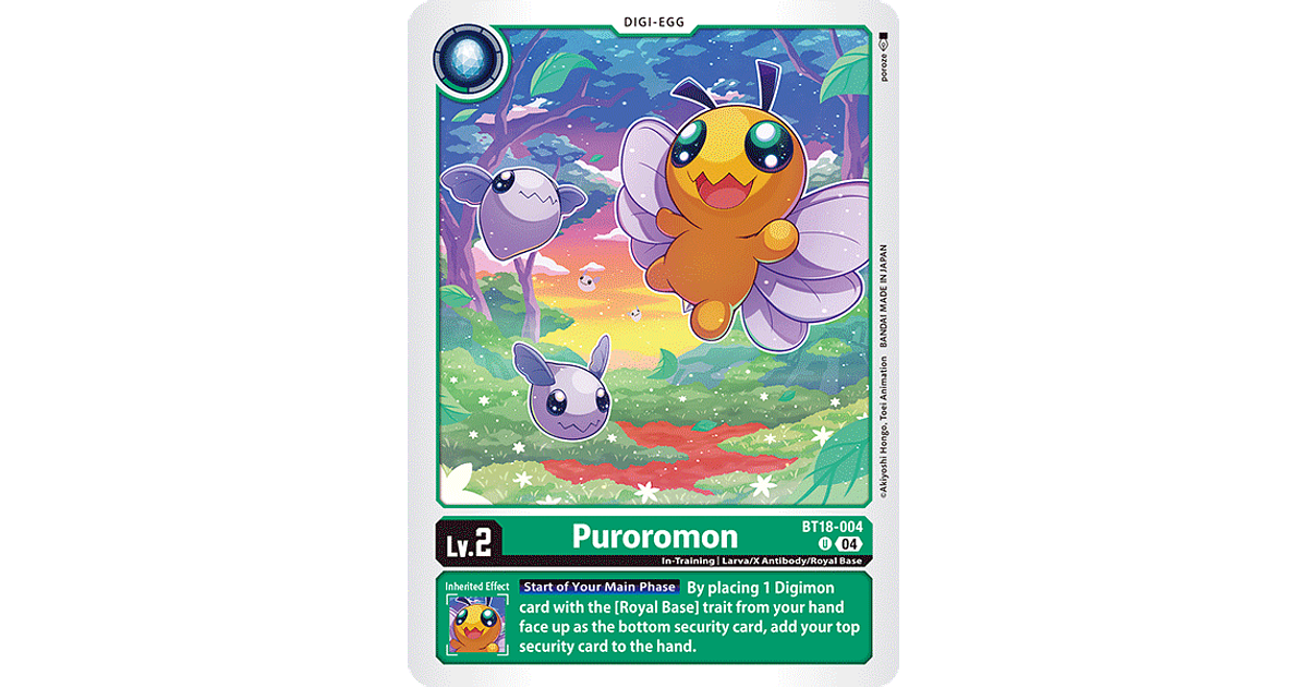 BT18-004 U Puroromon