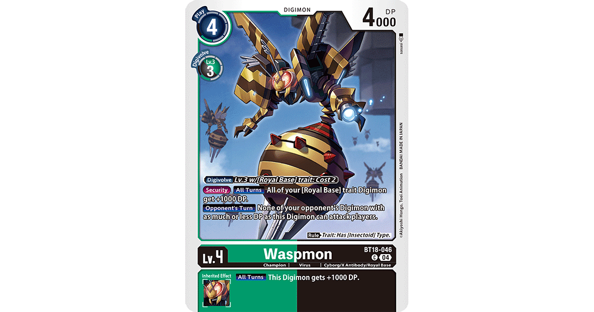 BT18-046 C Waspmon
