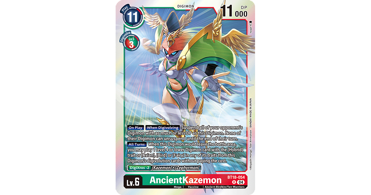 BT18-054 R AncientKazemon