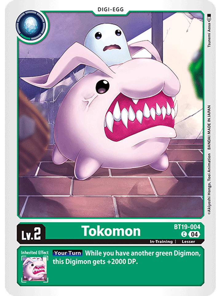 BT19-004 C Tokomon