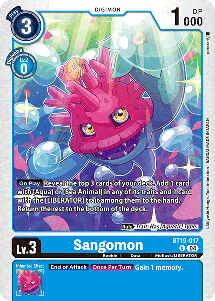 BT19-017 U Sangomon