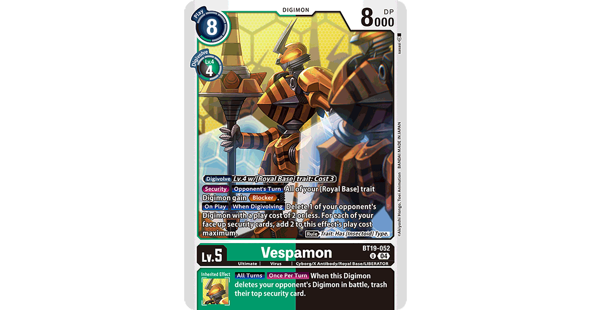 BT19-052 U Vespamon