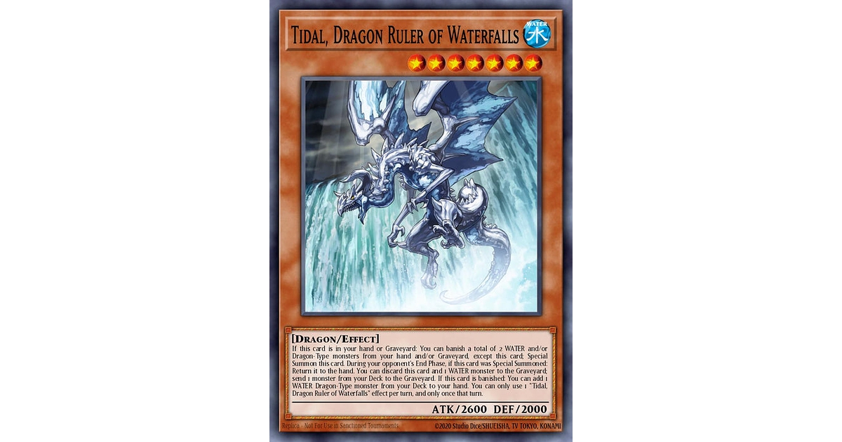 Tidal, Dragon Ruler of Waterfalls - RA03-EN009 - Super Ra...