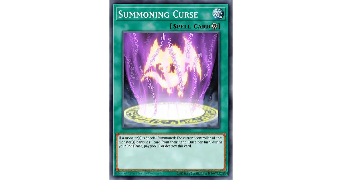Summoning Curse - RA03-EN057 - Ultra Rare 1st Edition